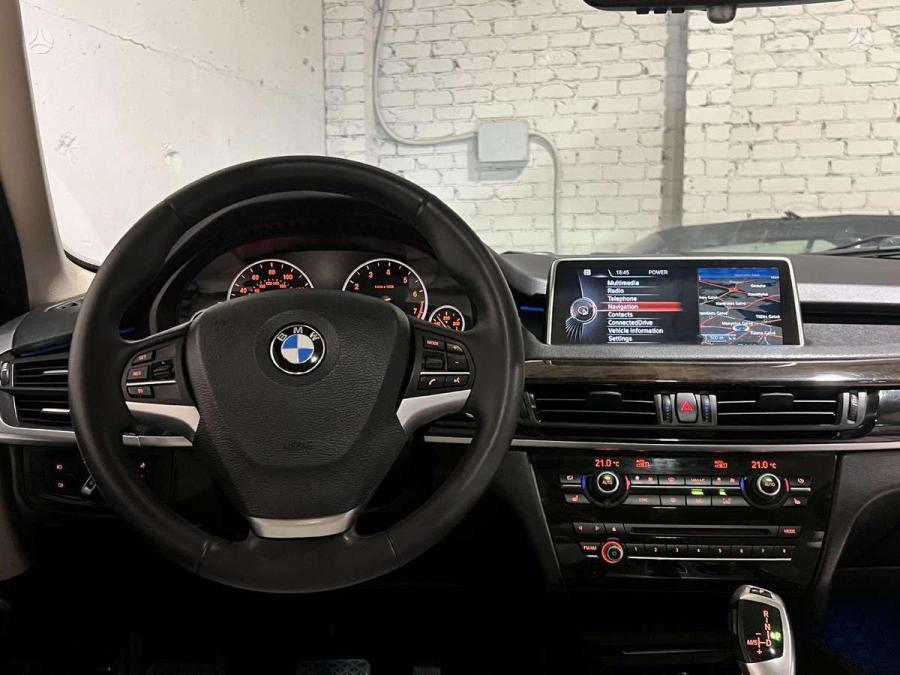 Blue BMW X5 2015 in Klaipeda, with an engine capacity of 2.99 L and mileage of 159 thousand km for 18500 €, photo 27 on AUTOMOTO.COM.LV