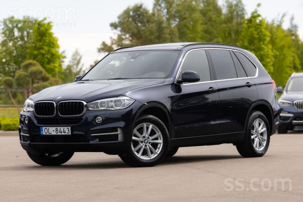 Blue BMW X5 2015 in Jelgava, with an engine capacity of 3.00 L and mileage of 0 thousand km for 18200 €, photo 1 on AUTOMOTO.COM.LV