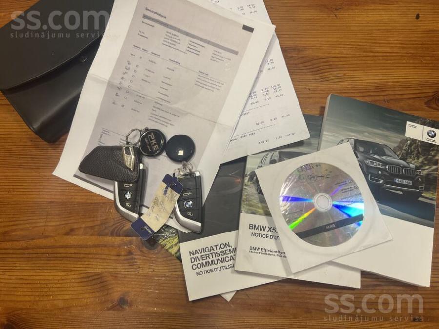 Синий БМВ Х5 2015 в Бауска, объемом двигателя 3.00 л и пробегом 207 тыс. км за 22500 €, фото 18 на AUTOMOTO.COM.LV