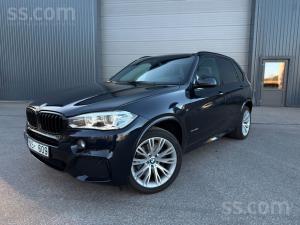 Blue BMW X5 2015 in Limbazi, with an engine capacity of 3.00 L and mileage of 215 thousand km for 19990 €, photo  on AUTOMOTO.COM.LV