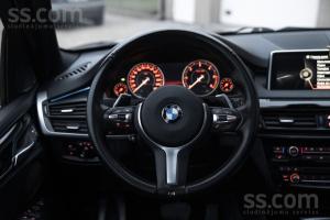 Blue BMW X5 2015 in Riga, with an engine capacity of 3.00 L and mileage of 242 thousand km for 23499 €, photo 20 on AUTOMOTO.COM.LV