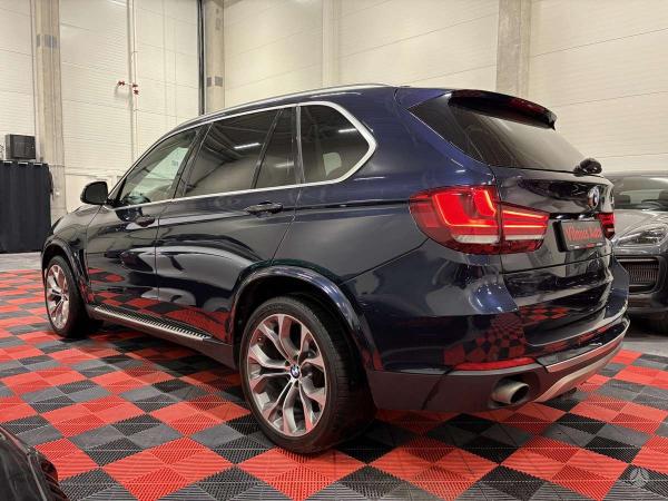 Blue BMW X5 2015 in Vilnius, with an engine capacity of 2.98 L and mileage of 156 thousand km for 14999 €, photo 6 on AUTOMOTO.COM.LV