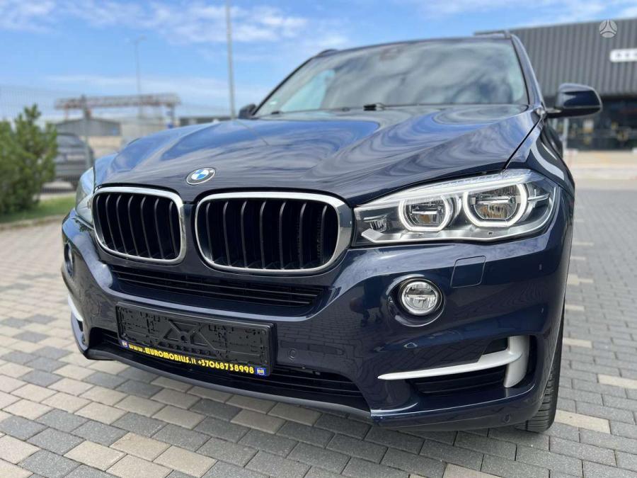 Blue BMW X5 2015 in Siauliai, with an engine capacity of 2.99 L and mileage of 275 thousand km for 16400 €, photo 11 on AUTOMOTO.COM.LV