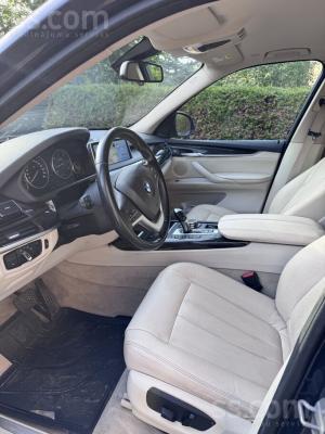 Blue BMW X5 2015 in Riga, with an engine capacity of 3.00 L and mileage of 190 thousand km for 17500 €, photo 9 on AUTOMOTO.COM.LV