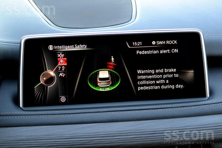 Синий БМВ Х5 2016 в Тукумс, объемом двигателя 3.00 л и пробегом 238 тыс. км за 19990 €, фото 18 на AUTOMOTO.COM.LV