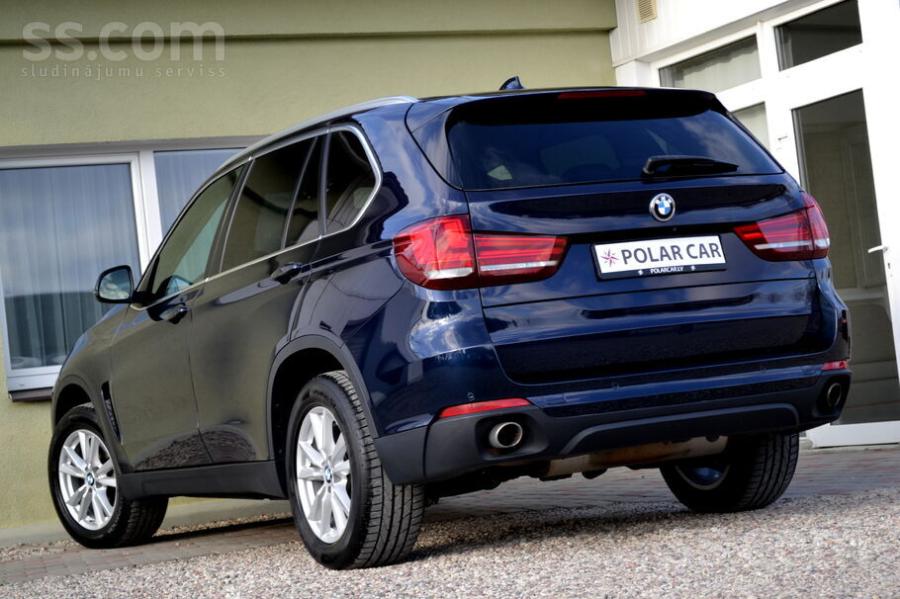 Zils BMW X5 2016 Tukums, ar dzinēja tilpumu 3.00 L un nobraukumu 238 tūkst. km par 18990 €, foto 5 vietnē AUTOMOTO.COM.LV