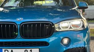 Blue BMW X5 2016 in Riga, with an engine capacity of 3.00 L and mileage of 176 thousand km for 26300 €, photo 6 on AUTOMOTO.COM.LV