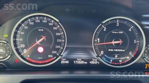 Blue BMW X5 2016 in Riga, with an engine capacity of 3.00 L and mileage of 176 thousand km for 26300 €, photo 14 on AUTOMOTO.COM.LV