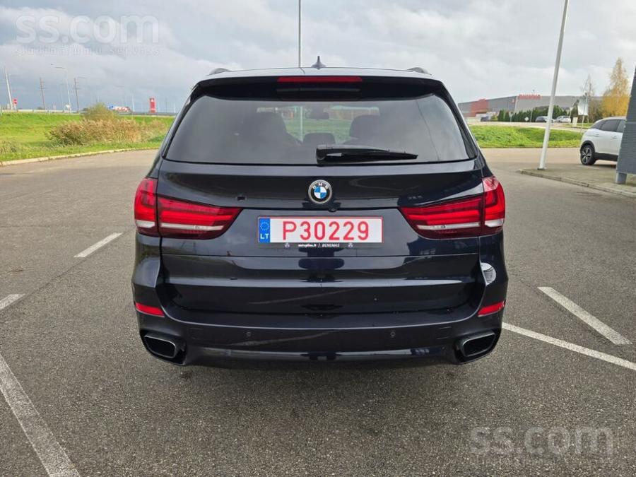 Zils BMW X5 2016 Šauļi, ar dzinēja tilpumu 4.40 L un nobraukumu 249 tūkst. km par 10499 €, foto 9 vietnē AUTOMOTO.COM.LV