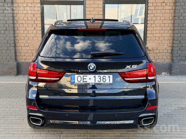 Blue BMW X5 2017 in Riga, with an engine capacity of 3.00 L and mileage of 190 thousand km for 21500 €, photo 4 on AUTOMOTO.COM.LV