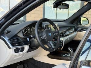 Blue BMW X5 2017 in Riga, with an engine capacity of 3.00 L and mileage of 190 thousand km for 21400 €, photo 8 on AUTOMOTO.COM.LV