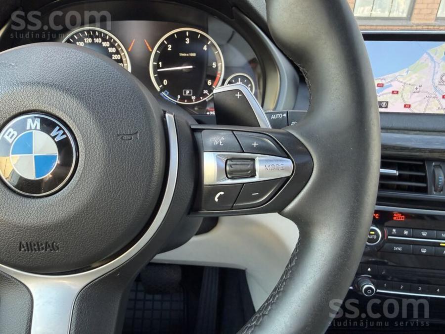Blue BMW X5 2017 in Riga, with an engine capacity of 3.00 L and mileage of 190 thousand km for 21400 €, photo 20 on AUTOMOTO.COM.LV