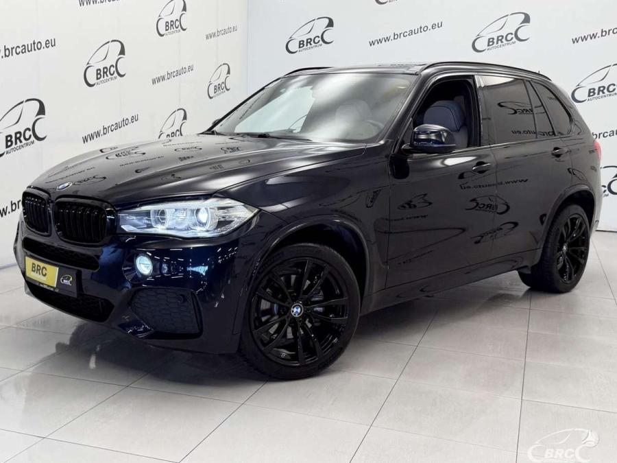 Blue BMW X5 2017 in Vilnius, with an engine capacity of 2.98 L and mileage of 225 thousand km for 19900 €, photo 1 on AUTOMOTO.COM.LV