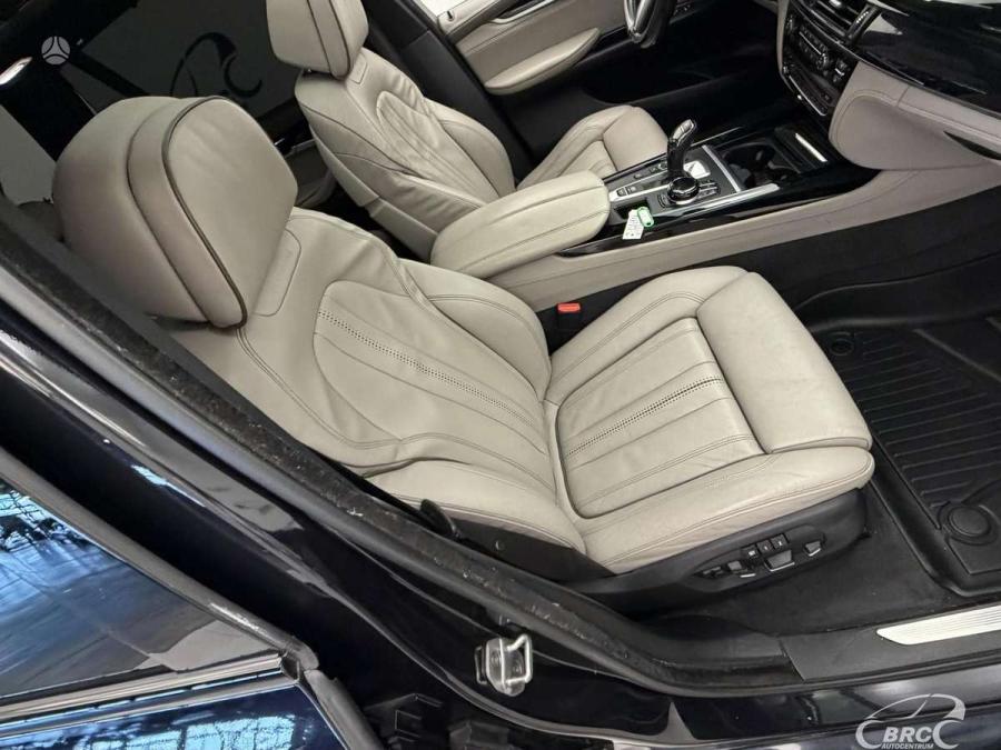Blue BMW X5 2017 in Vilnius, with an engine capacity of 2.98 L and mileage of 225 thousand km for 19900 €, photo 7 on AUTOMOTO.COM.LV