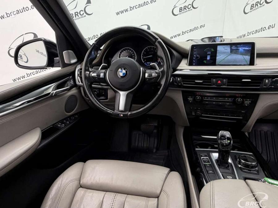 Blue BMW X5 2017 in Vilnius, with an engine capacity of 2.98 L and mileage of 225 thousand km for 19900 €, photo 18 on AUTOMOTO.COM.LV