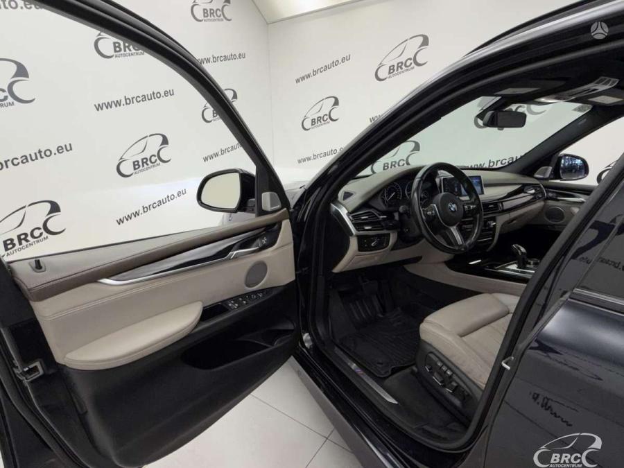 Blue BMW X5 2017 in Vilnius, with an engine capacity of 2.98 L and mileage of 225 thousand km for 19900 €, photo 23 on AUTOMOTO.COM.LV