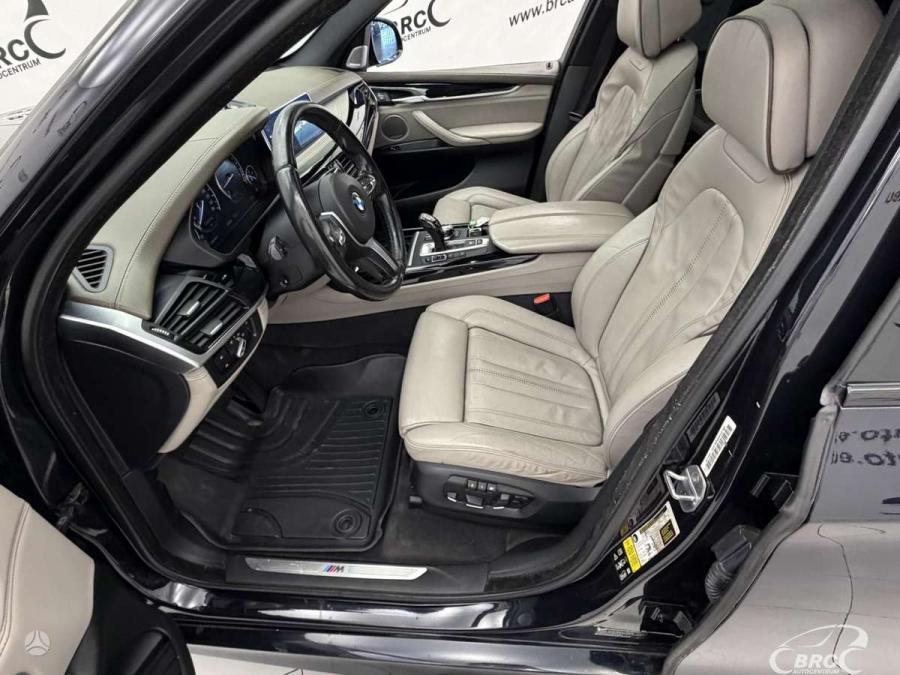 Blue BMW X5 2017 in Vilnius, with an engine capacity of 2.98 L and mileage of 225 thousand km for 19900 €, photo 25 on AUTOMOTO.COM.LV