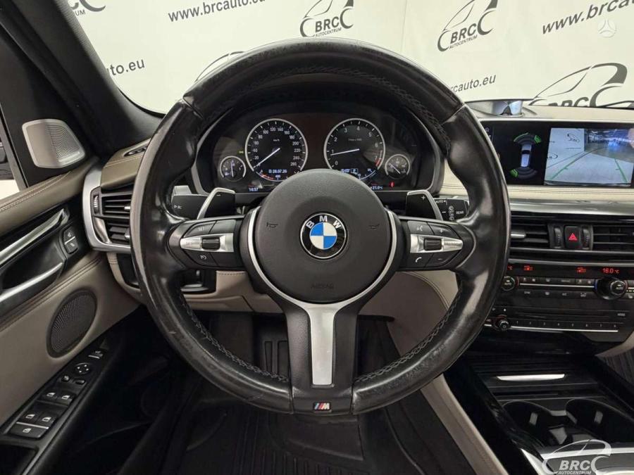 Blue BMW X5 2017 in Vilnius, with an engine capacity of 2.98 L and mileage of 225 thousand km for 19900 €, photo 31 on AUTOMOTO.COM.LV