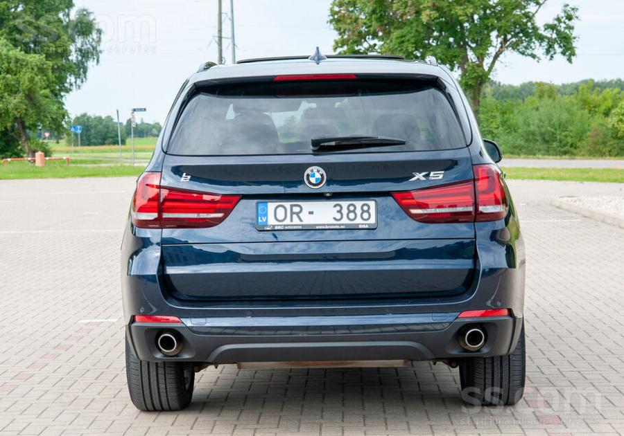 Zils BMW X5 2017 Cēsis, ar dzinēja tilpumu 3.00 L un nobraukumu 269 tūkst. km par 19550 €, foto 7 vietnē AUTOMOTO.COM.LV