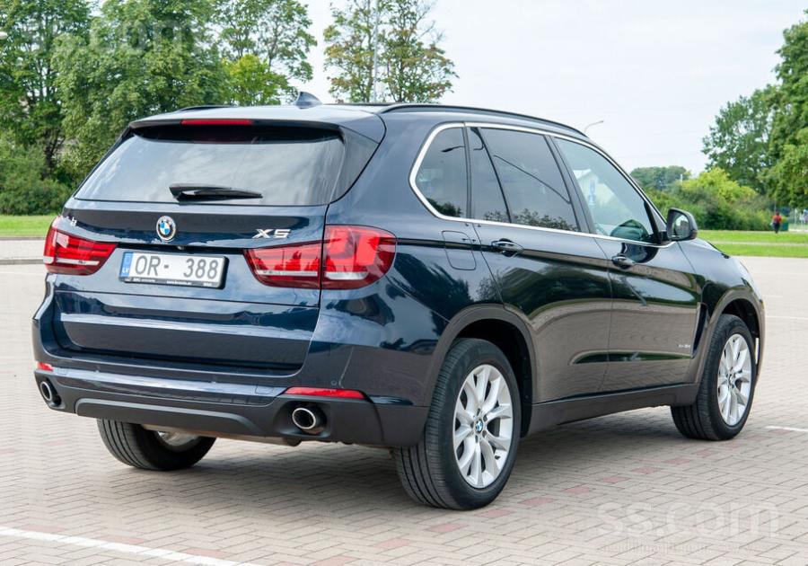 Zils BMW X5 2017 Cēsis, ar dzinēja tilpumu 3.00 L un nobraukumu 269 tūkst. km par 19550 €, foto 8 vietnē AUTOMOTO.COM.LV