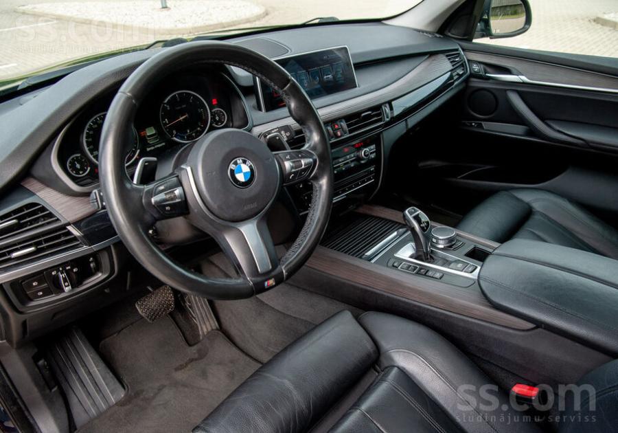 Zils BMW X5 2017 Cēsis, ar dzinēja tilpumu 3.00 L un nobraukumu 269 tūkst. km par 19550 €, foto 20 vietnē AUTOMOTO.COM.LV