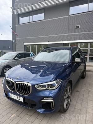 Zils BMW X5 2018 Rīga, ar dzinēja tilpumu 3.00 L un nobraukumu 99 tūkst. km par 49000 €, foto  vietnē AUTOMOTO.COM.LV