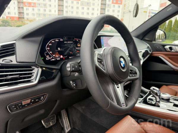 Blue BMW X5 2018 in Riga, with an engine capacity of 3.00 L and mileage of 99 thousand km for 42000 €, photo 10 on AUTOMOTO.COM.LV