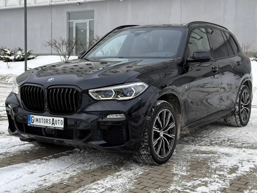 Синий БМВ Х5 2018 в Рига, объемом двигателя 3.00 л и пробегом 191 тыс. км за 42490 €, фото 1 на AUTOMOTO.COM.LV