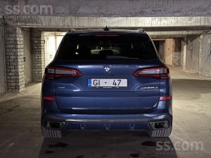 Blue BMW X5 2018 in Riga, with an engine capacity of 3.00 L and mileage of 98 thousand km for 40400 €, photo 3 on AUTOMOTO.COM.LV