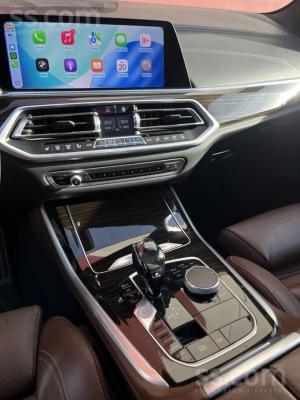 Blue BMW X5 2018 in Riga, with an engine capacity of 3.00 L and mileage of 130 thousand km for 45000 €, photo 7 on AUTOMOTO.COM.LV