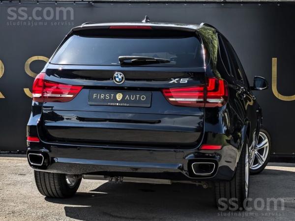 Blue BMW X5 2018 in Tukums, with an engine capacity of 2.00 L and mileage of 172 thousand km for 22990 €, photo 4 on AUTOMOTO.COM.LV