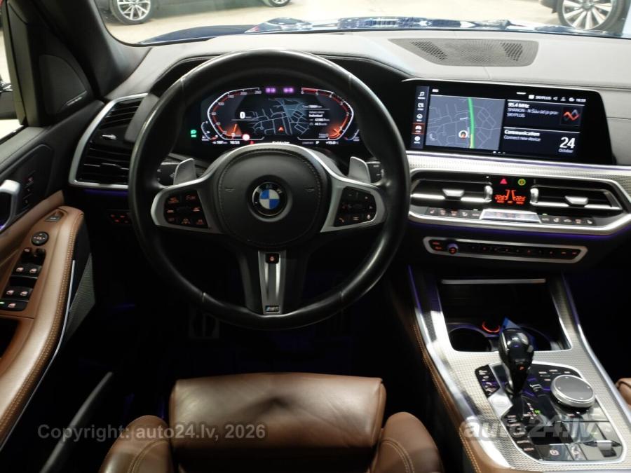 Blue BMW X5 2019 in Tallinn, with an engine capacity of 3.00 L and mileage of 104 thousand km for 48900 €, photo 8 on AUTOMOTO.COM.LV