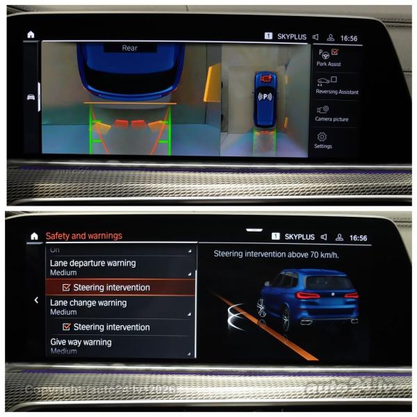 Синий БМВ Х5 2019 в Таллин, объемом двигателя 3.00 л и пробегом 104 тыс. км за 48900 €, фото 9 на AUTOMOTO.COM.LV