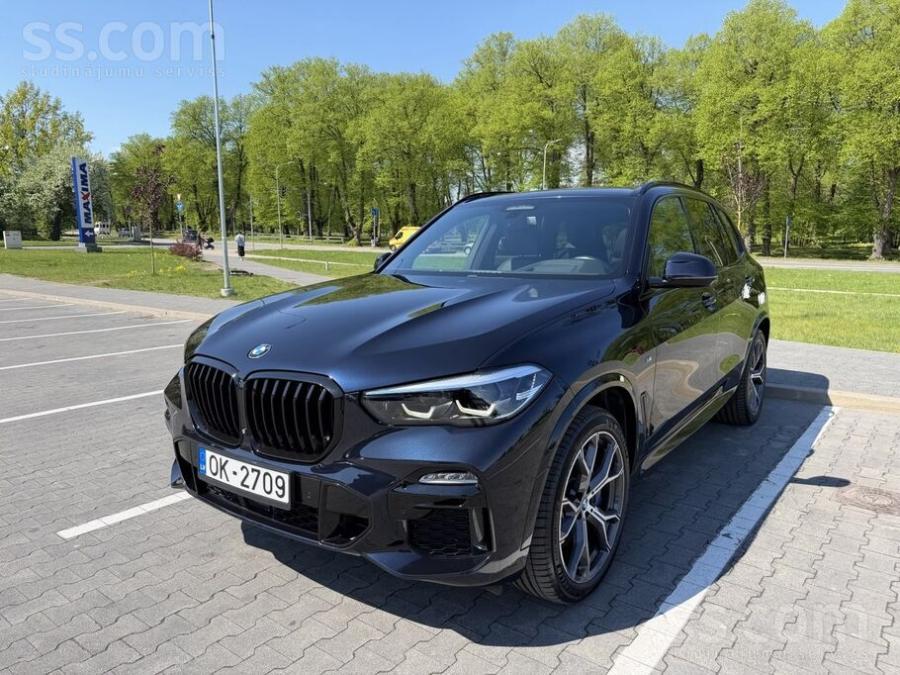Синий БМВ Х5 2019 в Рига, объемом двигателя 3.00 л и пробегом 147 тыс. км за 41000 €, фото 1 на AUTOMOTO.COM.LV