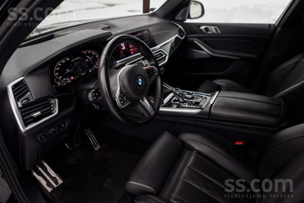 Blue BMW X5 2019 in Dobele, with an engine capacity of 3.00 L and mileage of 205 thousand km for 50999 €, photo 8 on AUTOMOTO.COM.LV