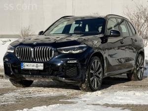 Синий БМВ Х5 2019 в Рига, объемом двигателя 3.00 л и пробегом 175 тыс. км за 38900 €, фото  на AUTOMOTO.COM.LV