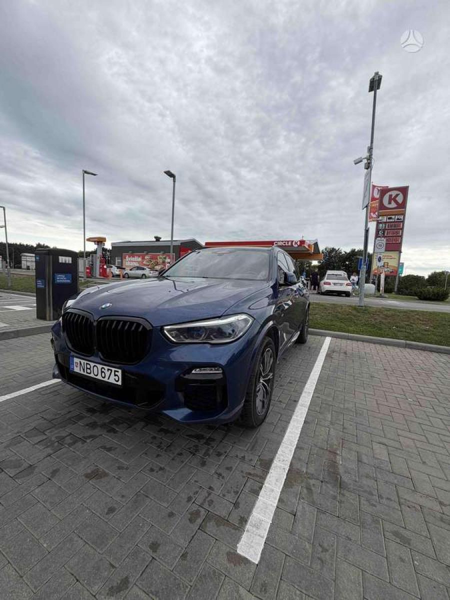 Синий БМВ Х5 2019 в Каунас, объемом двигателя 3.00 л и пробегом 184 тыс. км за 37400 €, фото 1 на AUTOMOTO.COM.LV