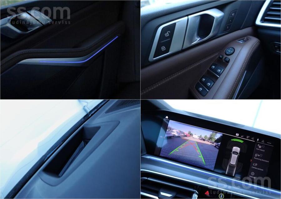 Blue BMW X5 2019 in Riga, with an engine capacity of 3.00 L and mileage of 0 thousand km for 37995 €, photo 24 on AUTOMOTO.COM.LV