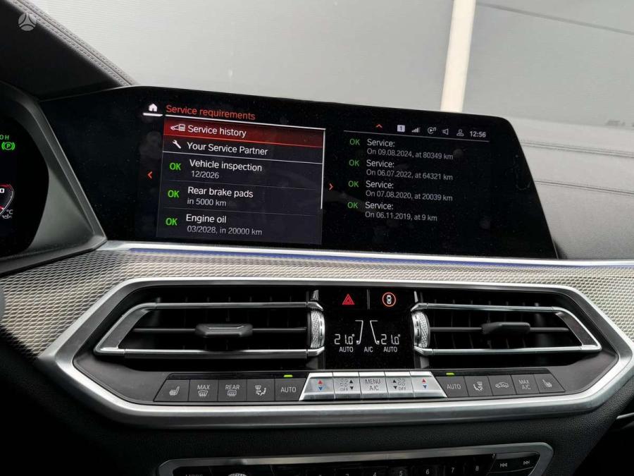 Zils BMW X5 2019 Tallina, ar dzinēja tilpumu 2.99 L un nobraukumu 165 tūkst. km par 44990 €, foto 26 vietnē AUTOMOTO.COM.LV