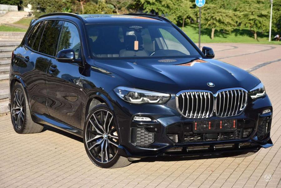 Zils BMW X5 2019 Viļņa, ar dzinēja tilpumu 2.99 L un nobraukumu 235 tūkst. km par 35500 €, foto 1 vietnē AUTOMOTO.COM.LV
