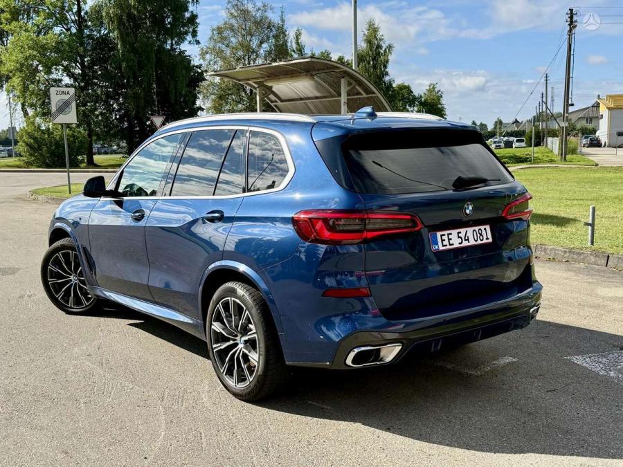 Blue BMW X5 2019 in Taurage, with an engine capacity of 2.99 L and mileage of 178 thousand km for 37777 €, photo 9 on AUTOMOTO.COM.LV