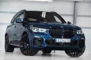 Синий БМВ Х5 2020 в Тукумс, объемом двигателя 3.00 л и пробегом 0 тыс. км за 49990 €, фото 3 на AUTOMOTO.COM.LV