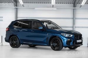 Синий БМВ Х5 2020 в Тукумс, объемом двигателя 3.00 л и пробегом 0 тыс. км за 49990 €, фото 5 на AUTOMOTO.COM.LV