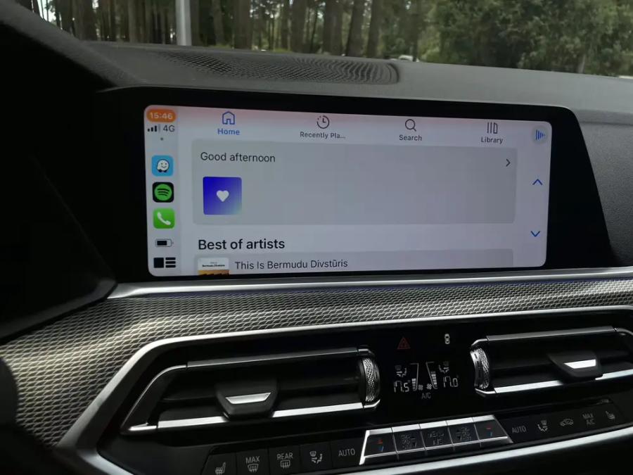 Blue BMW X5 2020 in Riga, with an engine capacity of 3.00 L and mileage of 206 thousand km for 35000 €, photo 19 on AUTOMOTO.COM.LV
