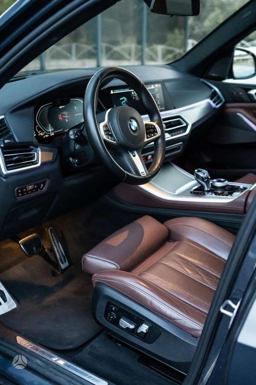 Blue BMW X5 2020 in Klaipeda, with an engine capacity of 3.00 L and mileage of 115 thousand km for 48000 €, photo 37 on AUTOMOTO.COM.LV