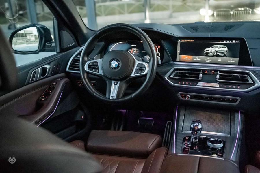 Blue BMW X5 2020 in Klaipeda, with an engine capacity of 3.00 L and mileage of 115 thousand km for 48000 €, photo 53 on AUTOMOTO.COM.LV