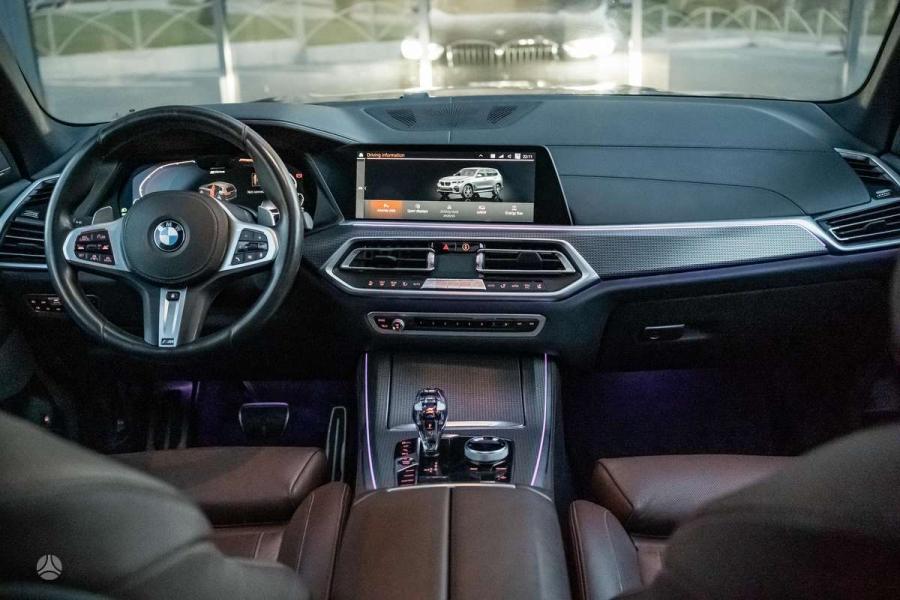 Blue BMW X5 2020 in Klaipeda, with an engine capacity of 3.00 L and mileage of 115 thousand km for 48000 €, photo 54 on AUTOMOTO.COM.LV