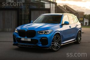 Blue BMW X5 2020 in Riga, with an engine capacity of 3.00 L and mileage of 210 thousand km for 43555 €, photo 9 on AUTOMOTO.COM.LV