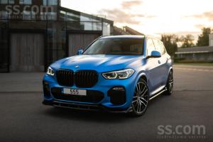 Blue BMW X5 2020 in Riga, with an engine capacity of 3.00 L and mileage of 210 thousand km for 43555 €, photo 34 on AUTOMOTO.COM.LV
