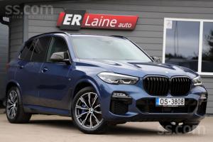 Blue BMW X5 2020 in Tukums, with an engine capacity of 3.00 L and mileage of 196 thousand km for 33700 €, photo  on AUTOMOTO.COM.LV